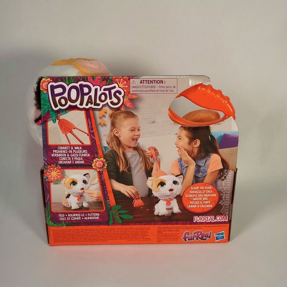 Furreal Friends | Toys | Furreal Poopalots Big Wags Kitty Interactive Pet Toy With Leash Hasbro ...